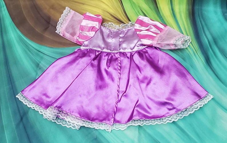 Build A Bear Disney Princess Rapunzel Tangled Purple Gown - Etsy