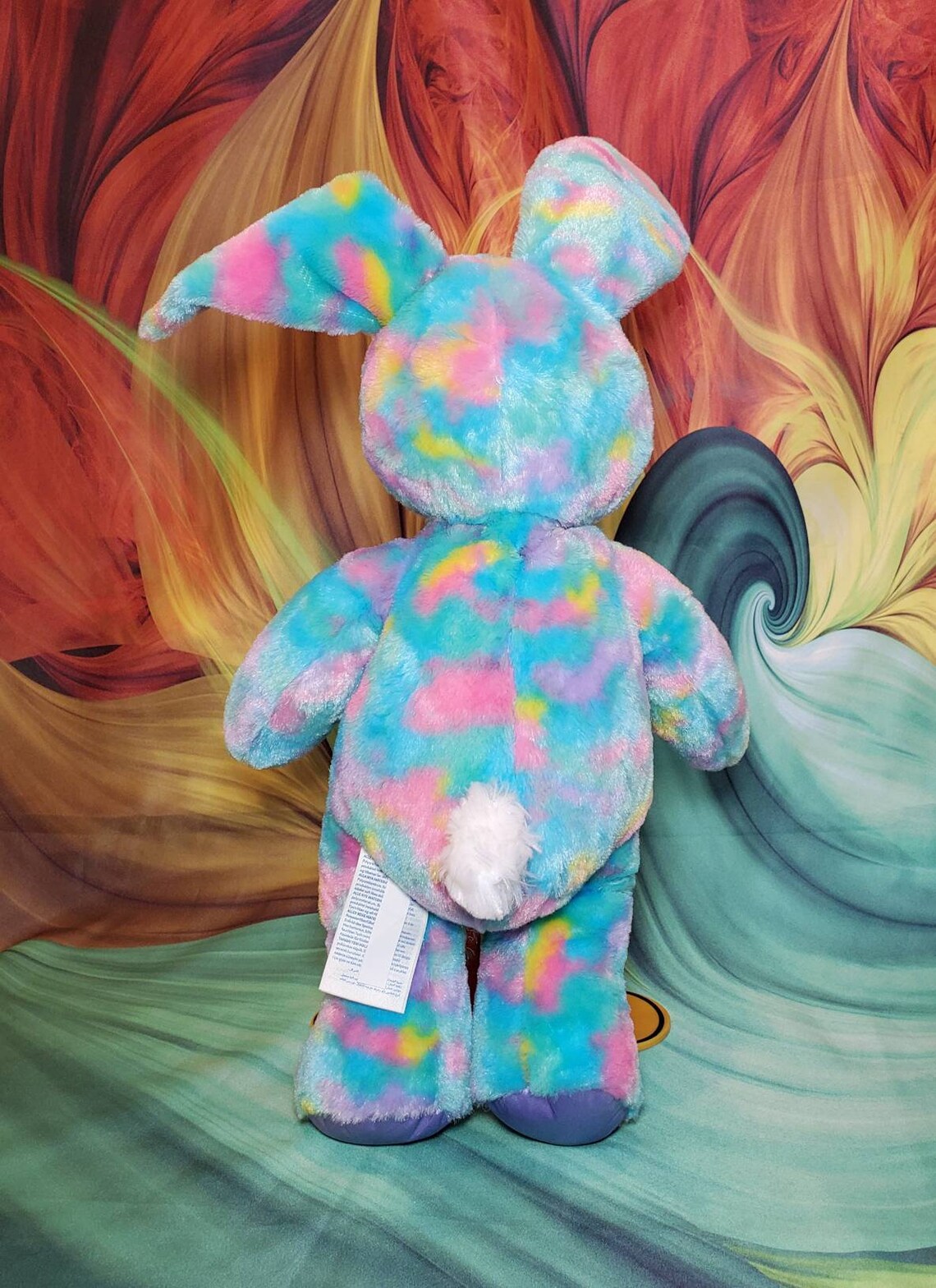 Build A Bear Bunny Rabbit Color Burst Stuffed BABW Easter Egg | Etsy