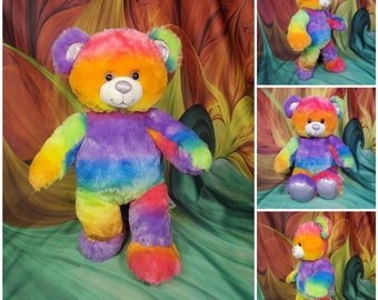 Neon Teddy Bear - Etsy