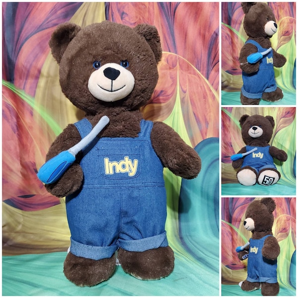 Construction Teddy Bear - Etsy