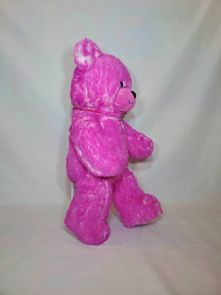 Build a Bear CANDY POP Pink Bear Plush RETIRED 16 Stuffed | Etsy