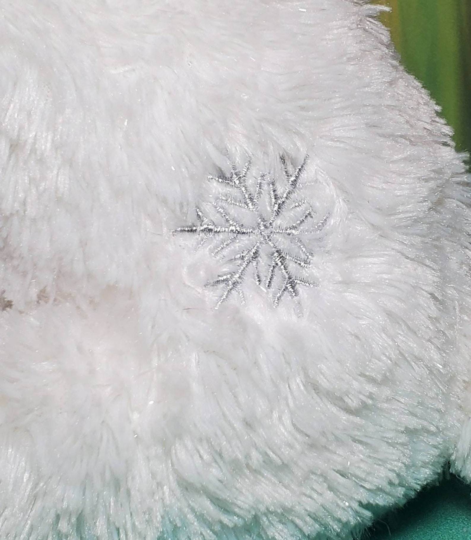 Build A Bear Polar Bear Artic Winter Snowflake Silver Sparkle - Etsy