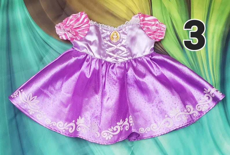 Build A Bear Disney Princess Rapunzel Tangled Purple Gown - Etsy