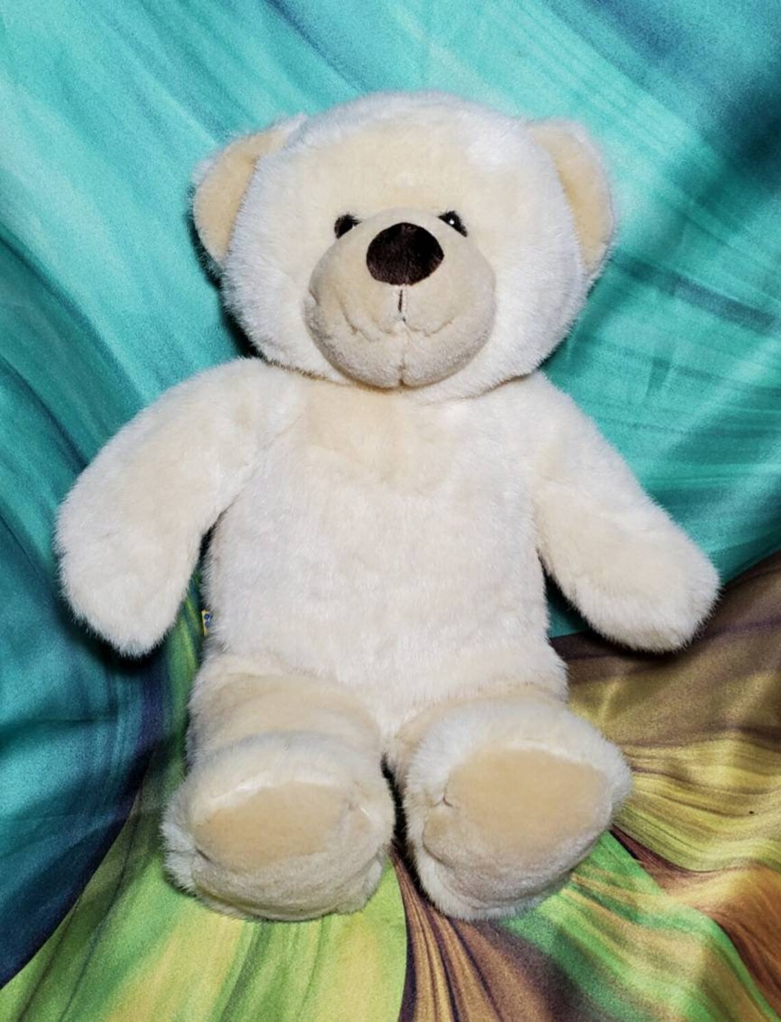 Build a Bear Beige Cream Teddy Original Classic 16 Plush - Etsy
