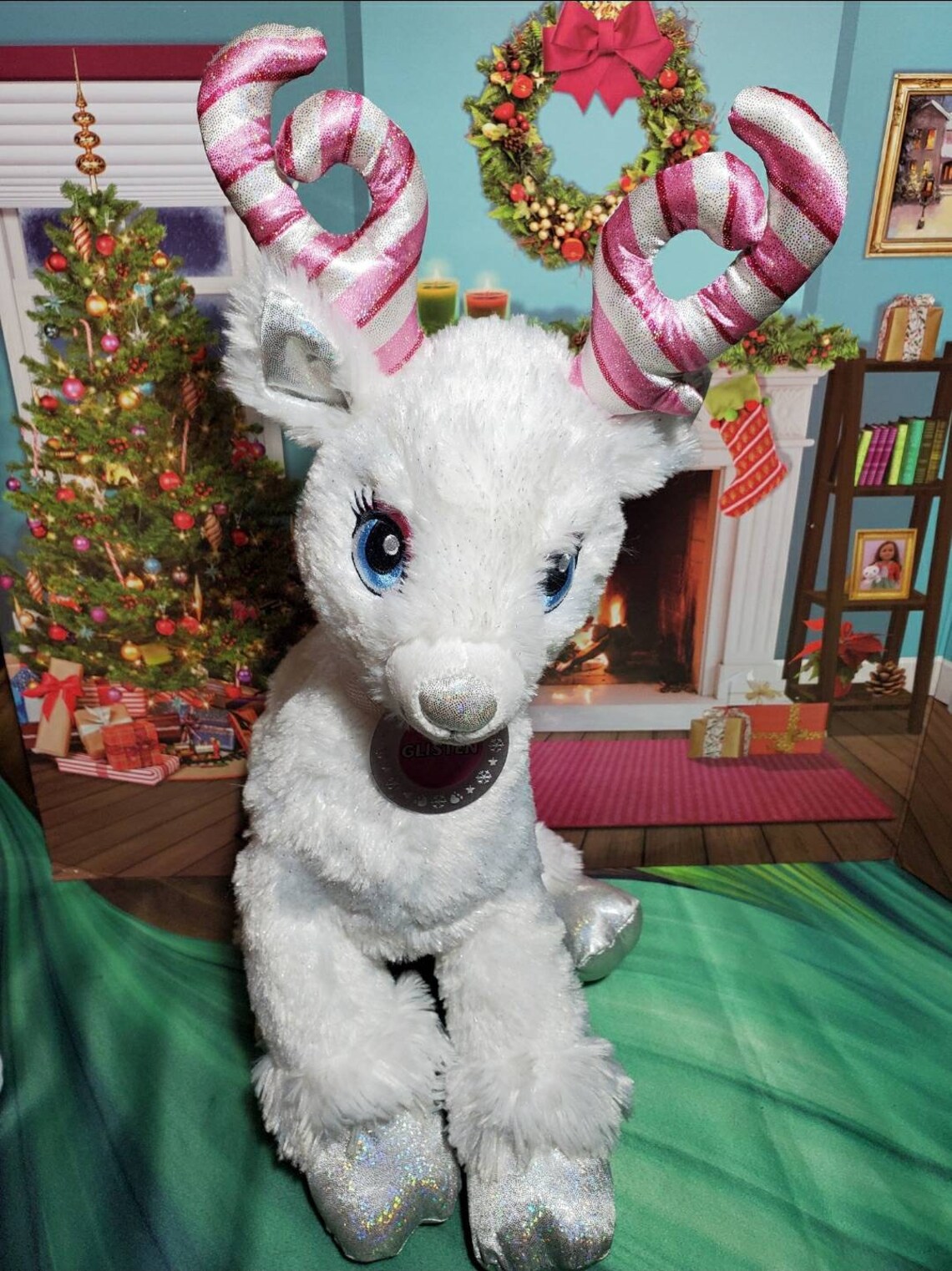 Build a Bear Reindeer Candy Cane Antlers Plush Sparkling - Etsy Italia