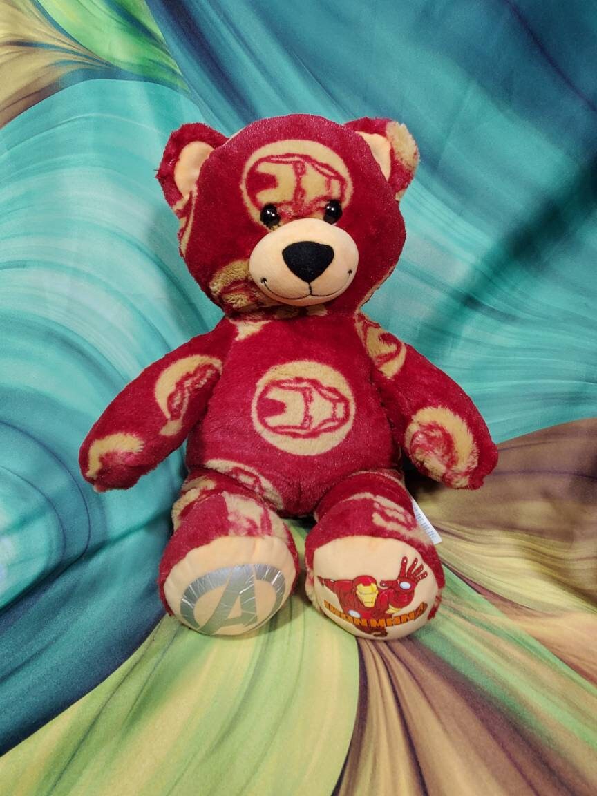 17 Build-A-Bear IRON MAN Marvel Avengers Teddy Bear | Etsy