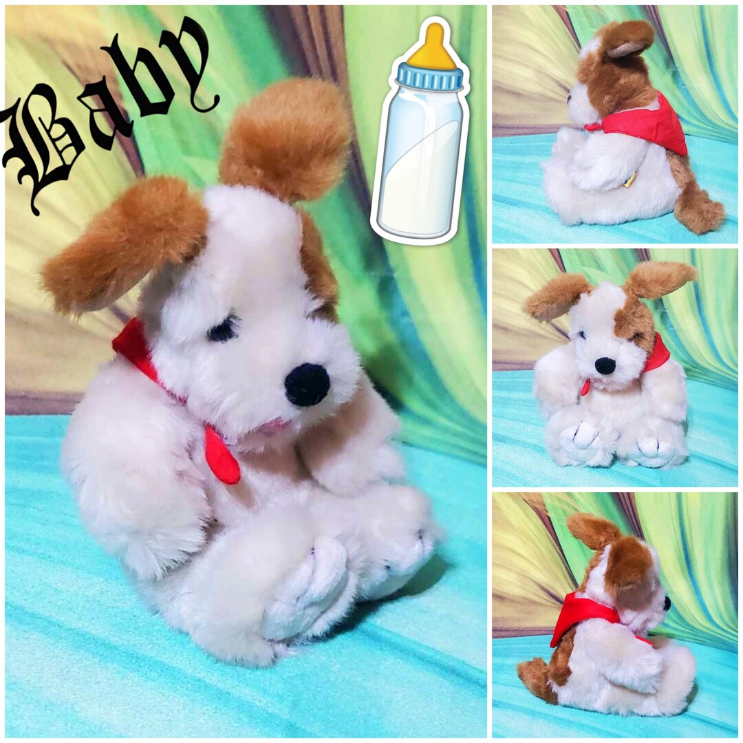 Build A Bear Lil Furry Friend Mini 8” Shaggy Baby Puppy Dog Smallfry ...