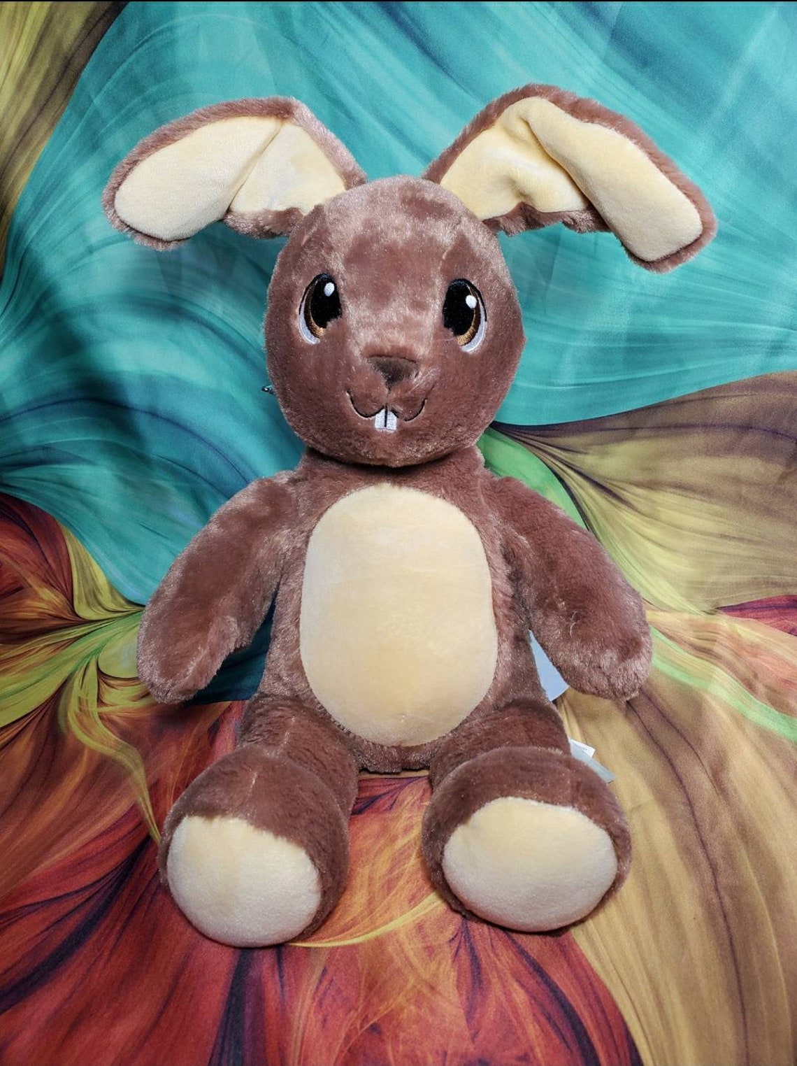 RARE Build a Bear Brown JJ Rabbit Bunny Soft Plush Easter BAB - Etsy