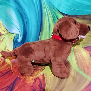 Build a Bear Dachshund Weiner Dog Stuffed Puppy Plush Brown 18" Datsun ...