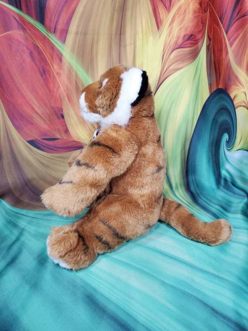 VINTAGE Build a Bear WWF Bengal Tiger Wildlife Fund Stuffed Plush 12 ...