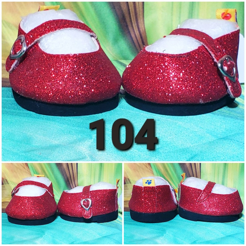 Build A Bear 16 Teddy Wizard of Oz Dorothys Ruby Red - Etsy