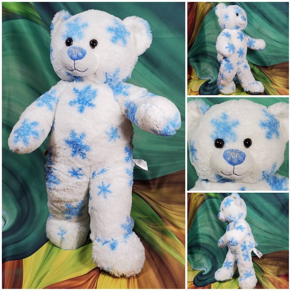 Teddy Bear Snowflake - Etsy