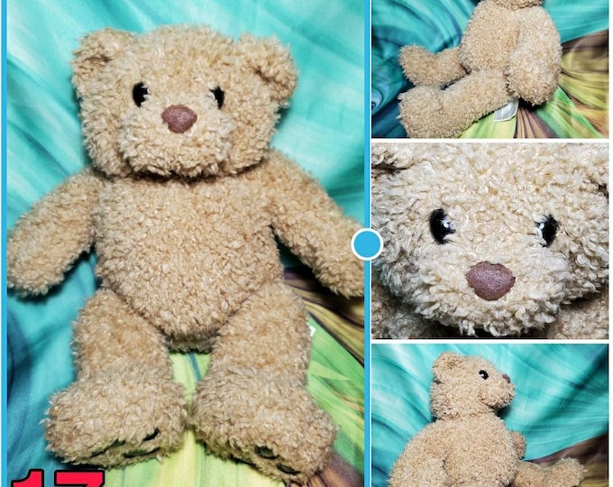 Original Build A Bear Vintage Classic Curly Brown Teddy | Etsy