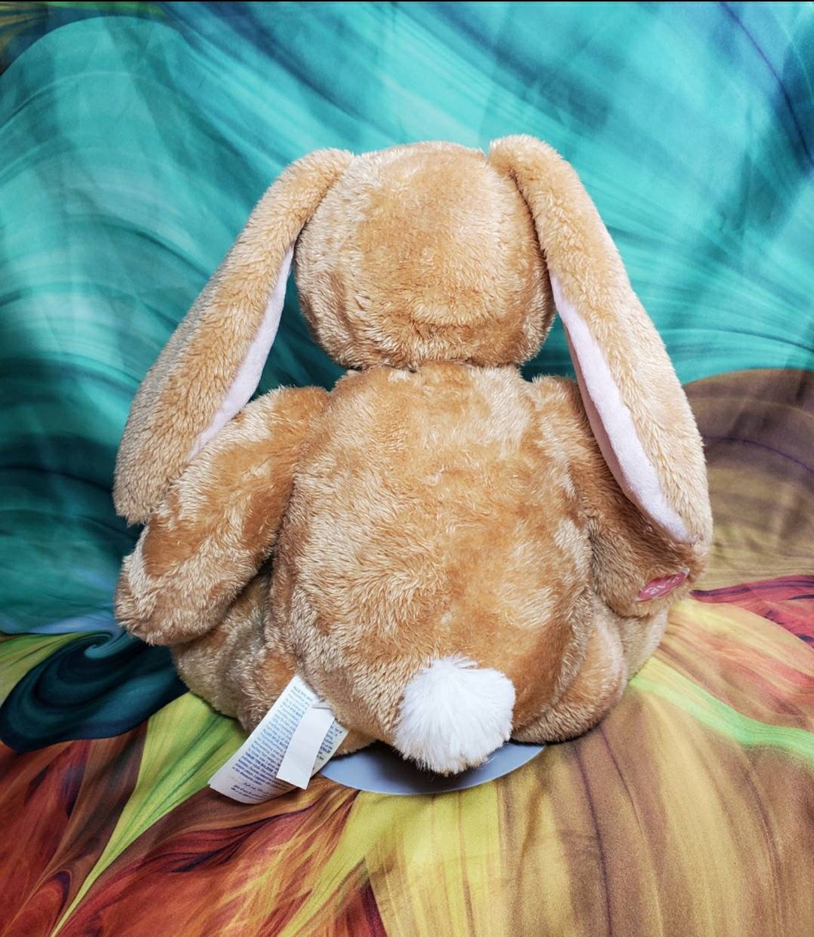 Build A Bear Pawlette Stuffed Plush Bunny Rabbit 15" BAB Light Brown ...