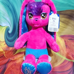 Build A Bear Honey Girls Risa Pink Bunny Rabbit Rock Star 2017 - Etsy