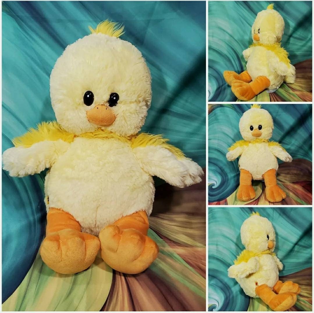 Build A Bear Easter Yellow Baby Chick Duck 16 Plush BABW Stuffed Chicken Toy Etsy UK