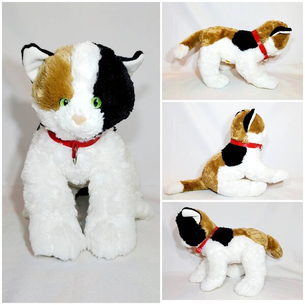 Realistic Calico Cat Plush - Etsy