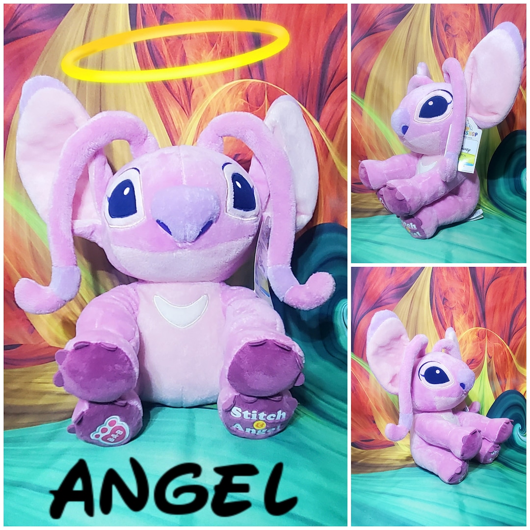 Build a Bear Disney Lilo & Stitch Experiment 624 Angel Stuffed Plush ...