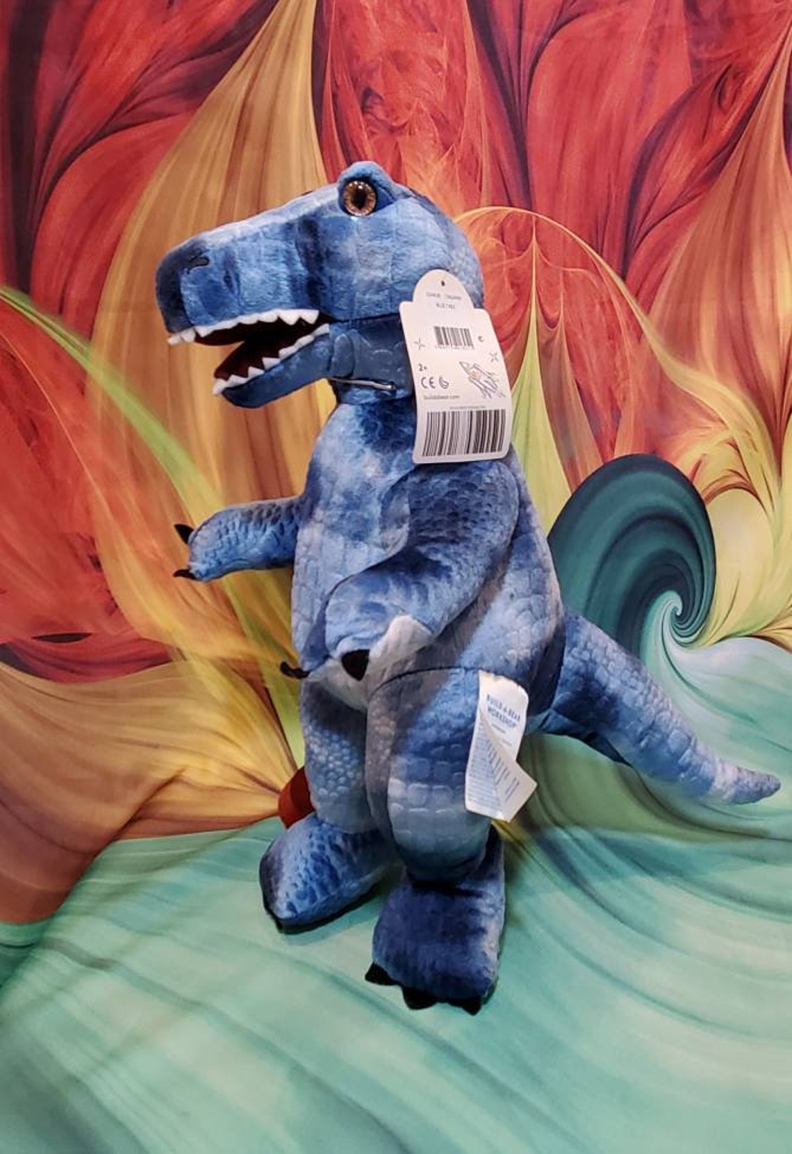 19 Build A Bear Blue T-Rex Dinosaur Plush Carnivore | Etsy