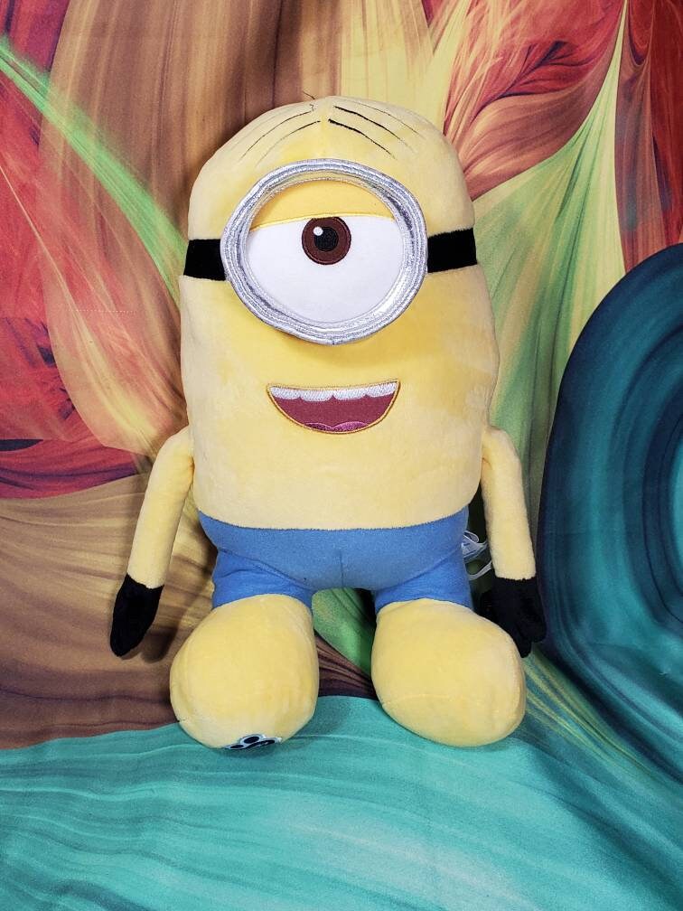 Build A Bear Despicable Me Stuart One Eyed Minion BABW Suffed - Etsy