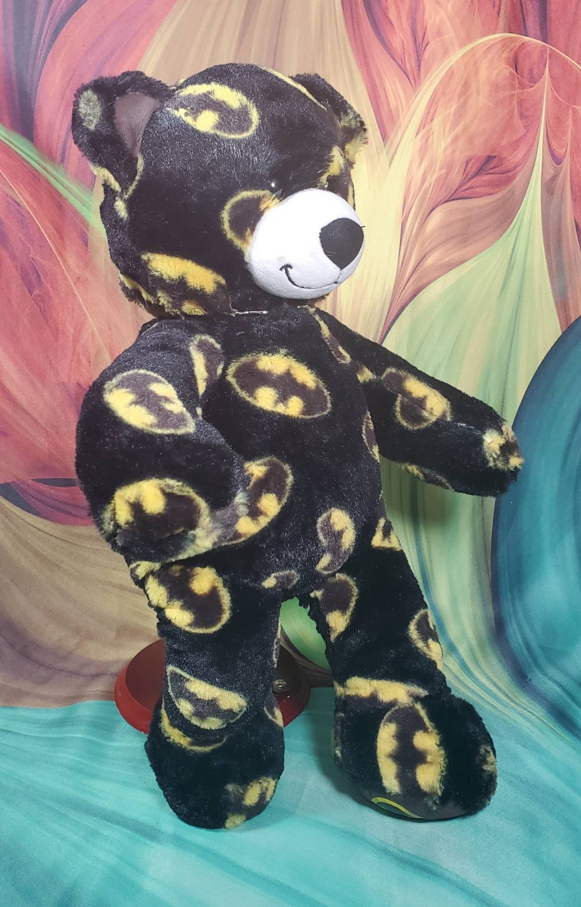 17 Build-a-bear BATMAN Logo Stuffed Teddy BABW Plush DC | Etsy