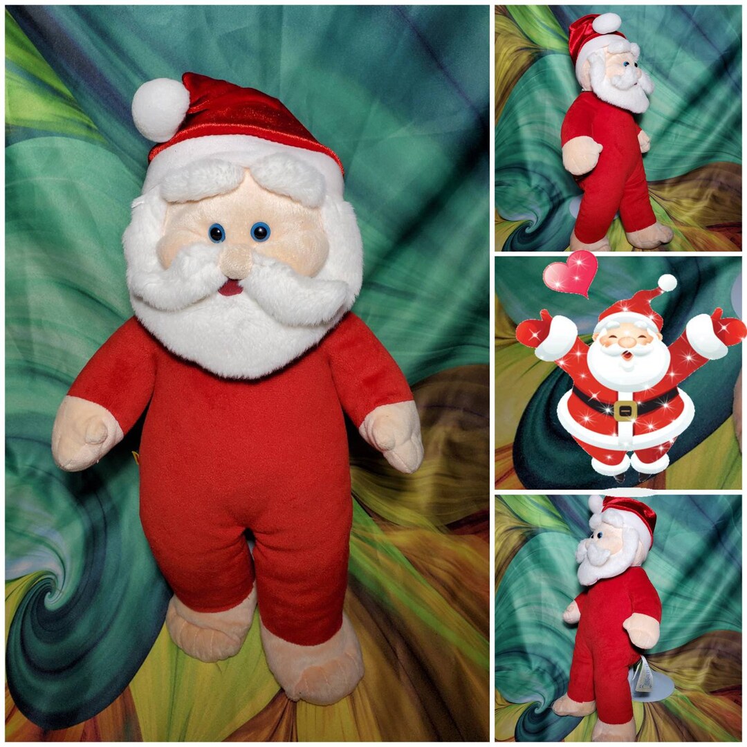 Peluche de Noël BAB Père Noël Build-A-Bear 16 po. St. Nick - Etsy France