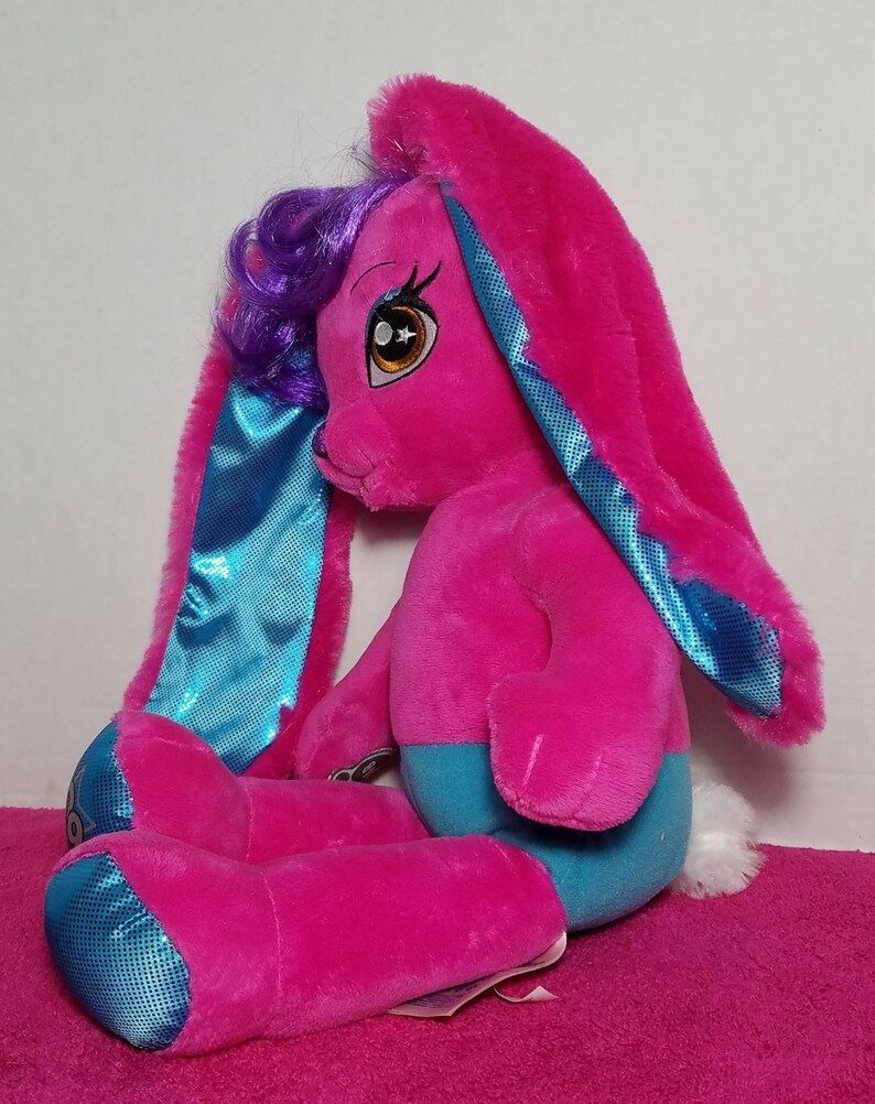 Build A Bear Honey Girls Risa Pink Bunny Rabbit Rock Star 2017 - Etsy