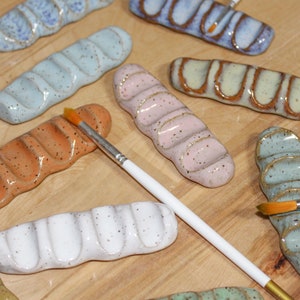 Colorful Paint Brush Rest: Ready-to-ship, Gift for Painters and Artists ...