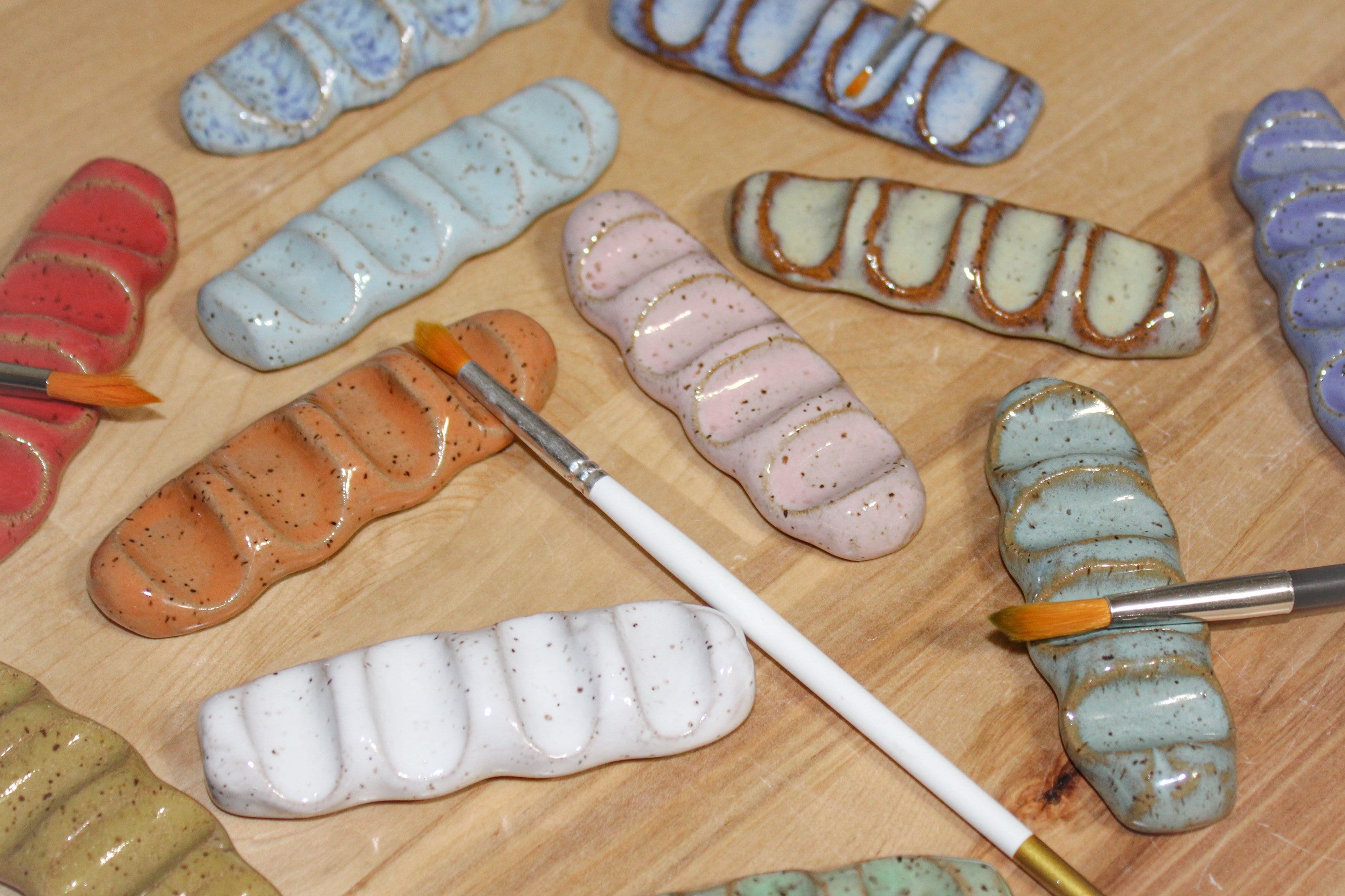PRE-ORDER Colorful Paint Brush Rest: Choose Your Color, Gift for ...