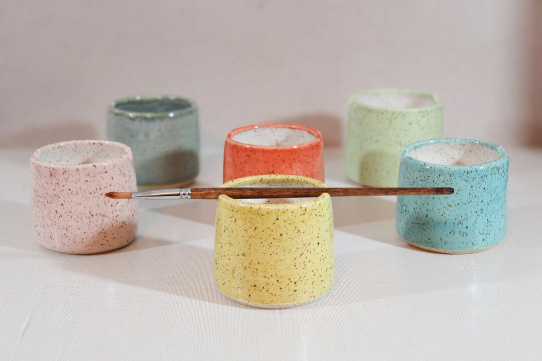 NEW* Mini Series III: Ready-to-ship, Ceramic Paint Water Cup-multiple ...