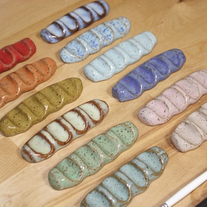 Colorful Paint Brush Rest: Ready-to-ship, Gift for Painters and Artists ...