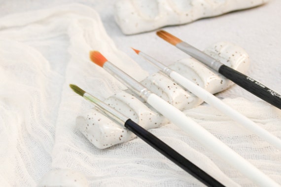 Ceramic Calligraphy Artist Gift Painting Writing Brush Rest Holder ...