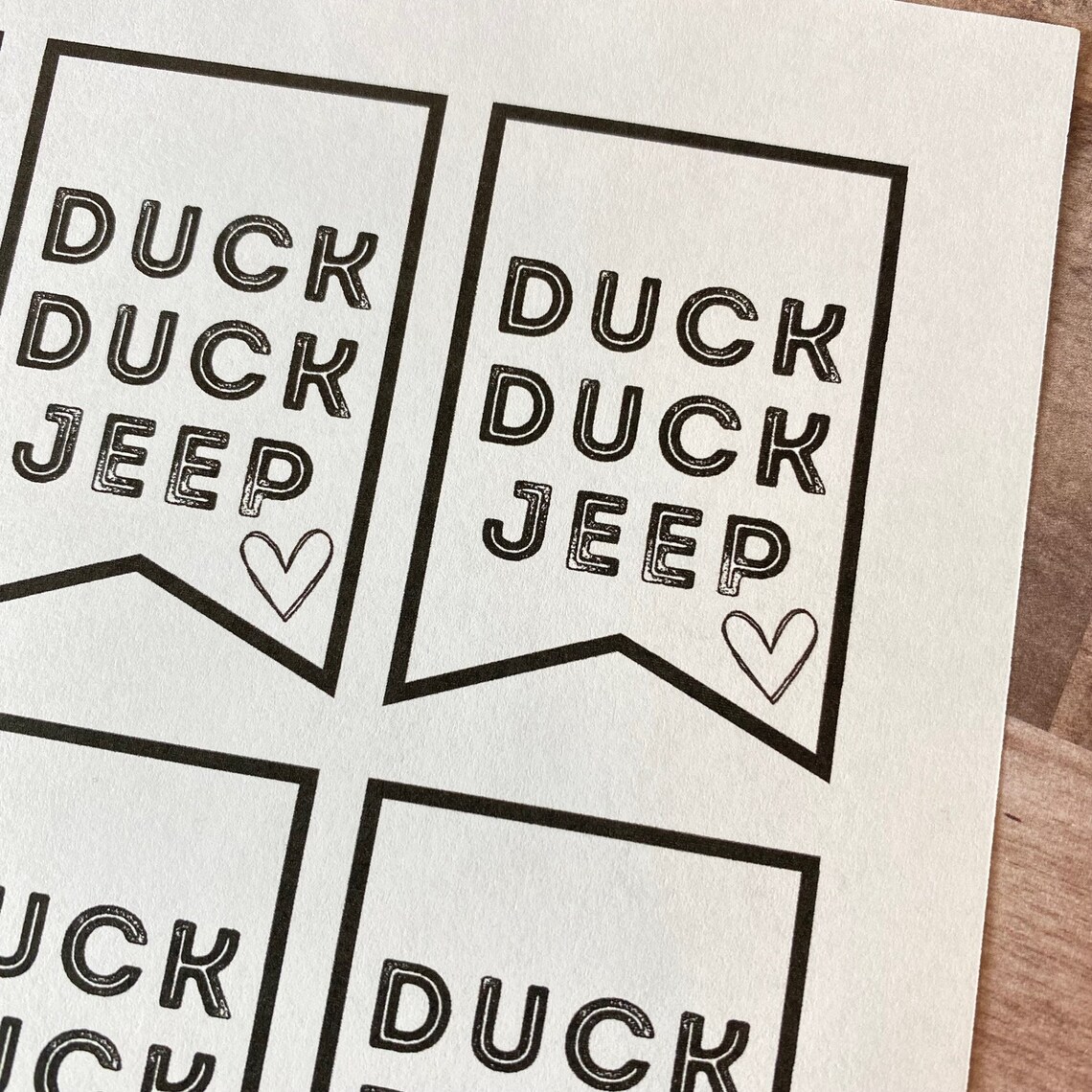 Printable Duck Duck Tag for Rubber Ducks - Etsy