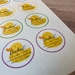 Printable Duck Duck Tag for Rubber Ducks - Etsy