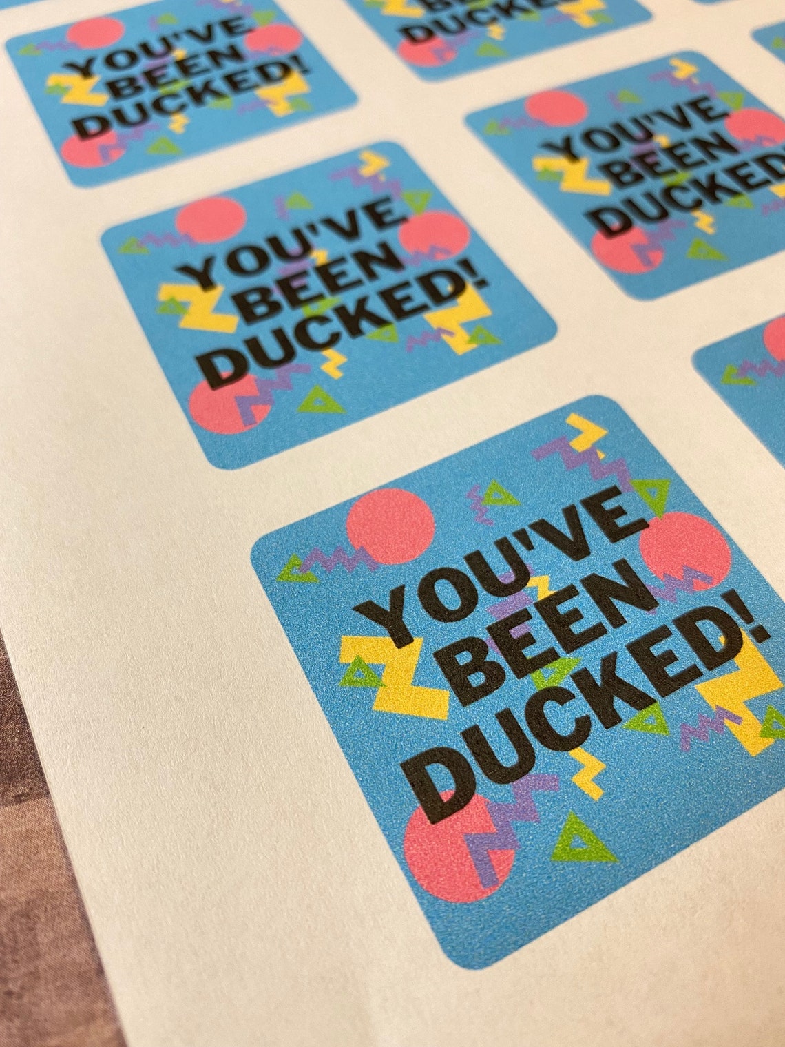 Printable Duck Duck Tag for Rubber Ducks - Etsy