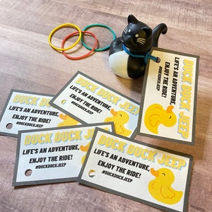 Printable Duck Duck Tag for Rubber Ducks - Etsy