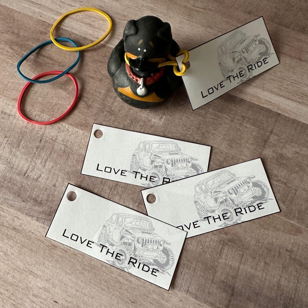 Printable Duck Duck Tag for Rubber Ducks - Etsy