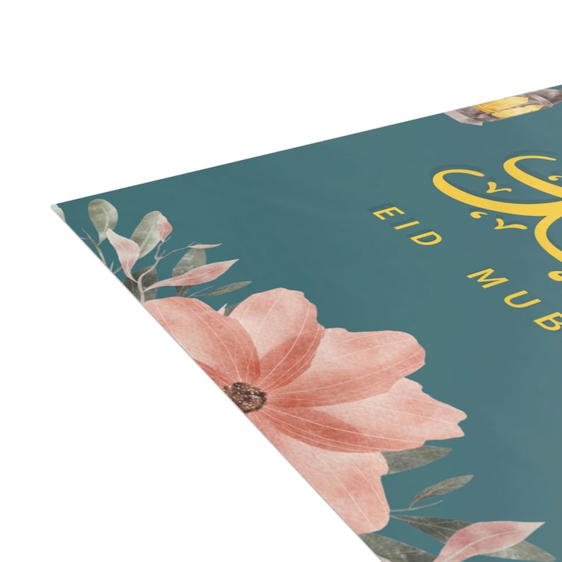 Eid Mubarak Flowers Greeting Card Bundles (envelopes Included ...