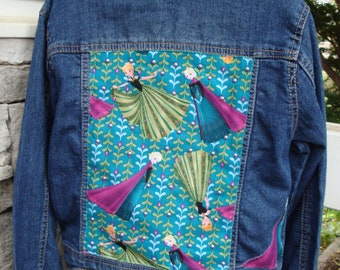 Frozen Jean Jacket - Etsy