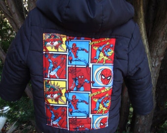 Spider Puffer Jacket - Etsy