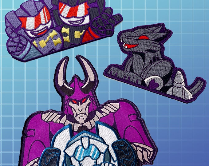 Transformers Pocket Pals Iron-on Patches - Etsy