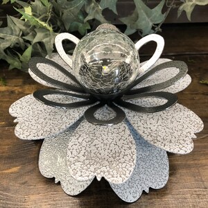 Solar Flower Centerpiece Orange, Solar Light, Garden Light, Picnic ...