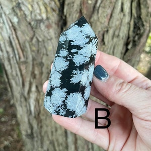 Snowflake Obsidian, Obsidian, Root Chakra, Crystal Point, Purity ...