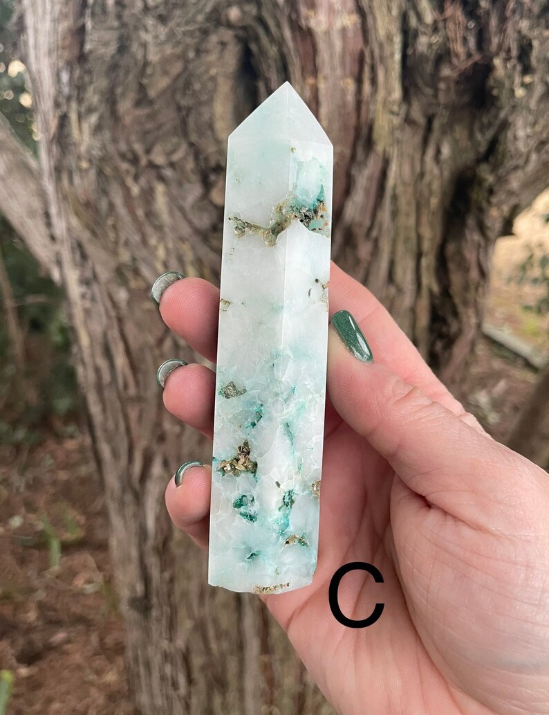 Phoenix Stone Phoenix Stone Tower Chrysocolla Malachite | Etsy