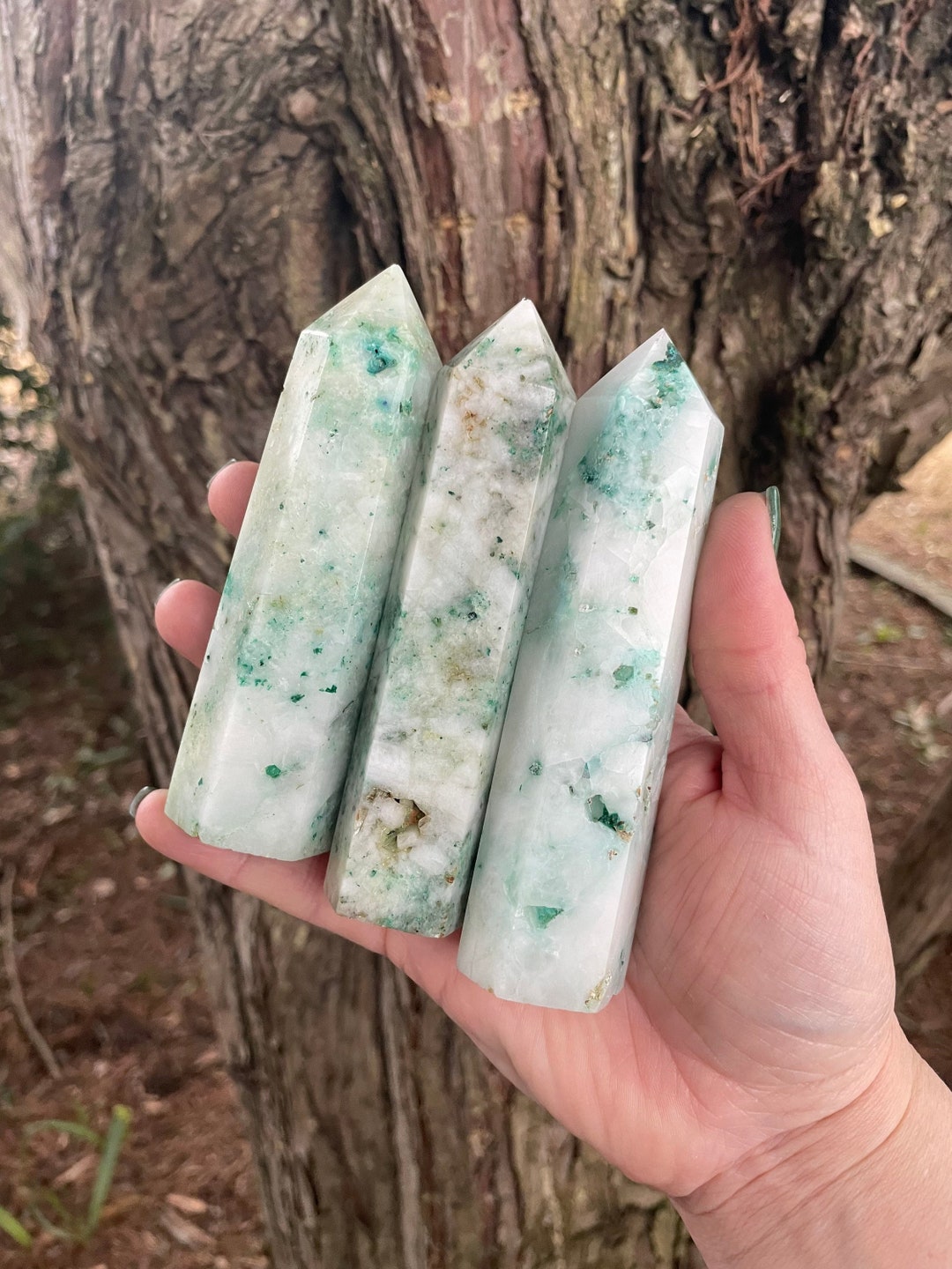 Phoenix Stone, Phoenix Stone Tower, Chrysocolla, Malachite, Azurite ...