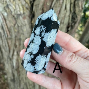 Snowflake Obsidian, Obsidian, Root Chakra, Crystal Point, Purity ...