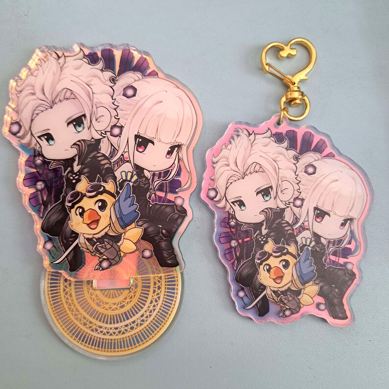 FFXIV OMEGA Keychain/ Standee - Etsy
