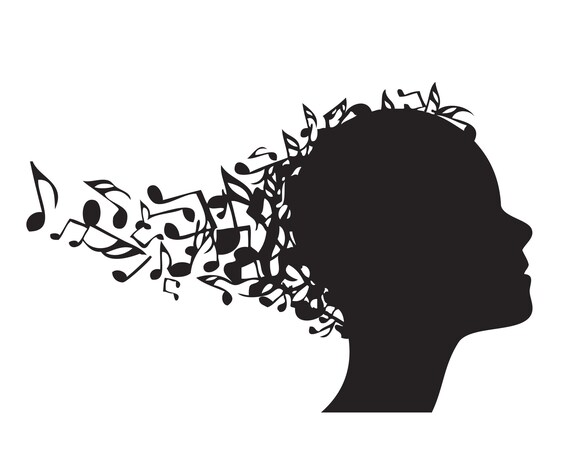 Music Notes Hair Design