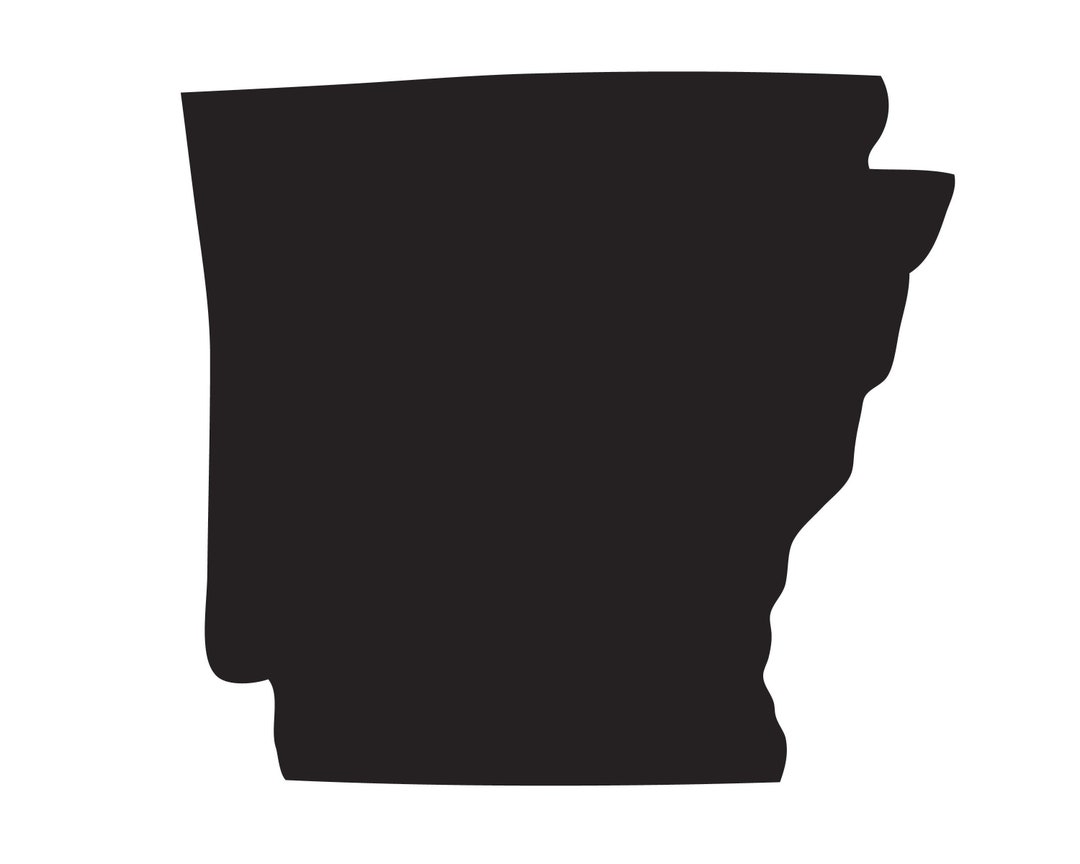 Arkansas State Silhouette Shape Map U.S. US United America American ... Arkansas State Silhouette Shape Map U.S. US United America American ...