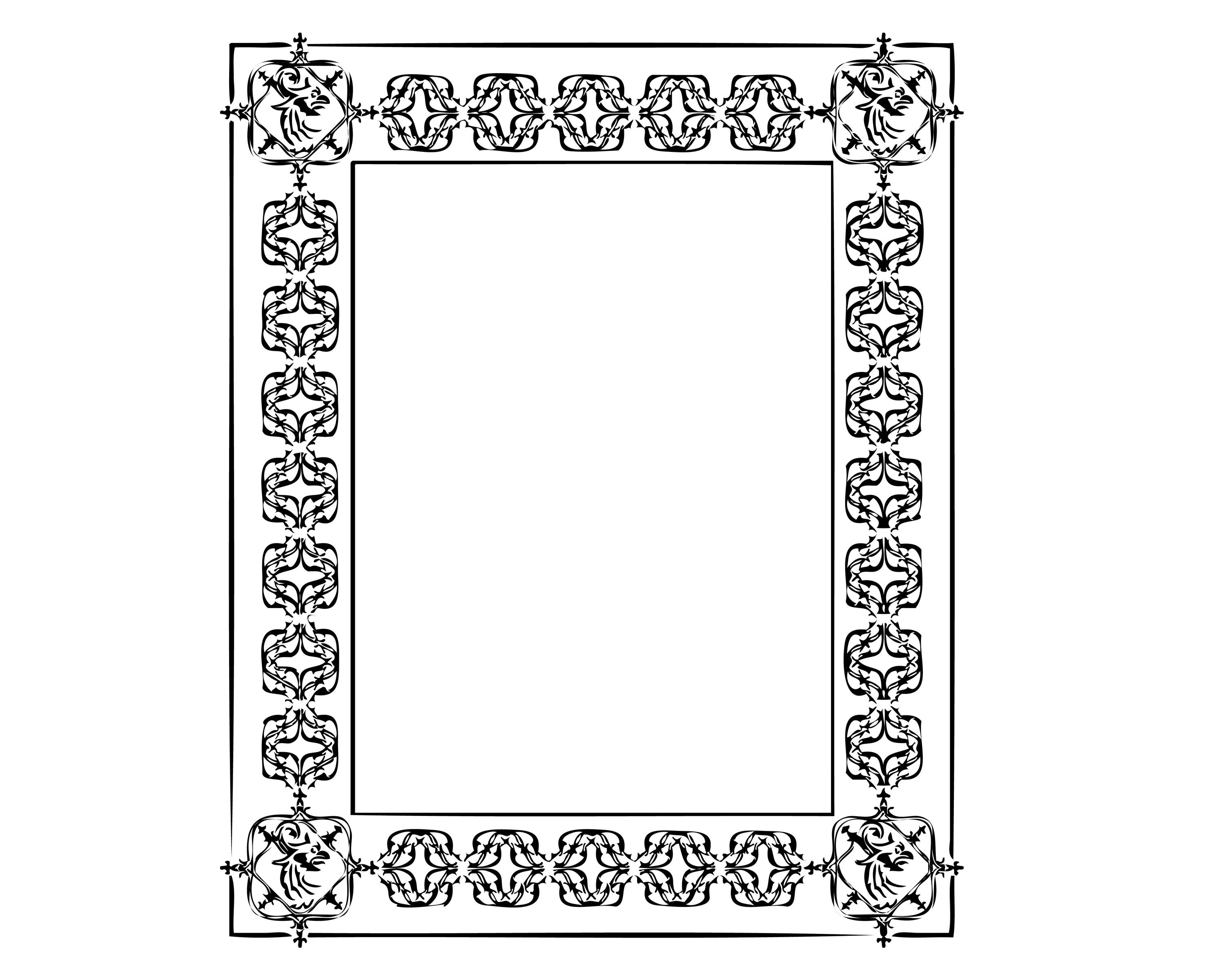 Fancy Rectangle Frame